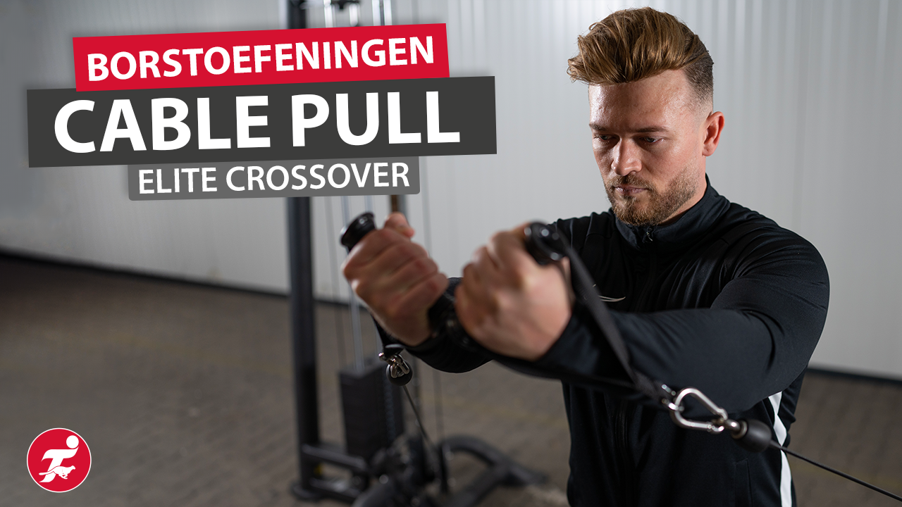 Borstoefeningen op de cable pull - Fitshop Blog